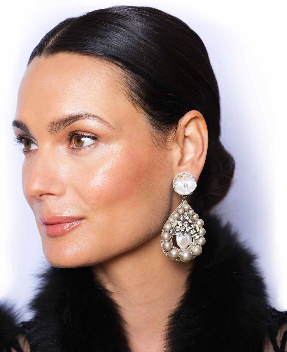 Ranjana Khan Pearl Bridal Earrings For The Modern Bride Ranjana Khan